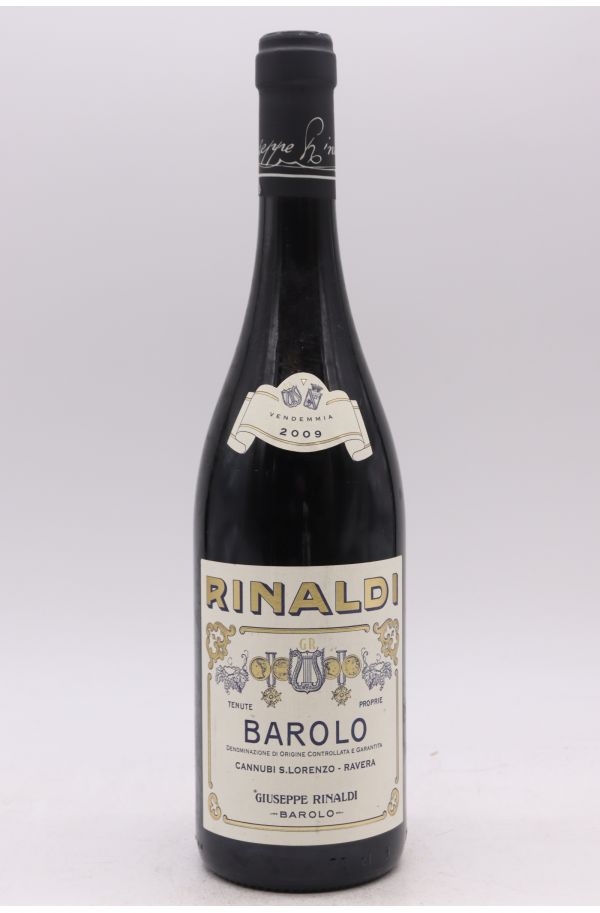 Giuseppe Rinaldi Barolo Cannubi San Lorenzo Ravera 2009