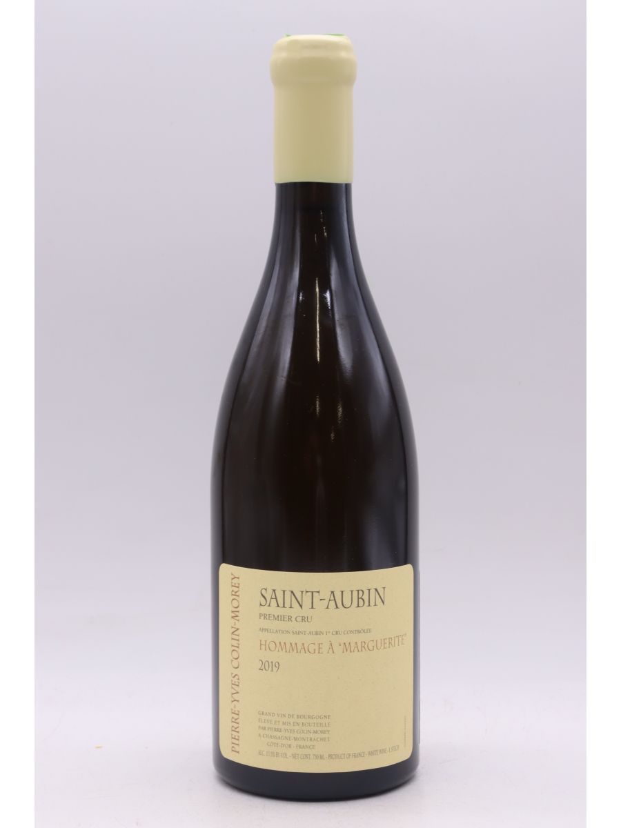 Pierre Yves Colin Morey Saint Aubin 1er cru Hommage à Marguerite 2019