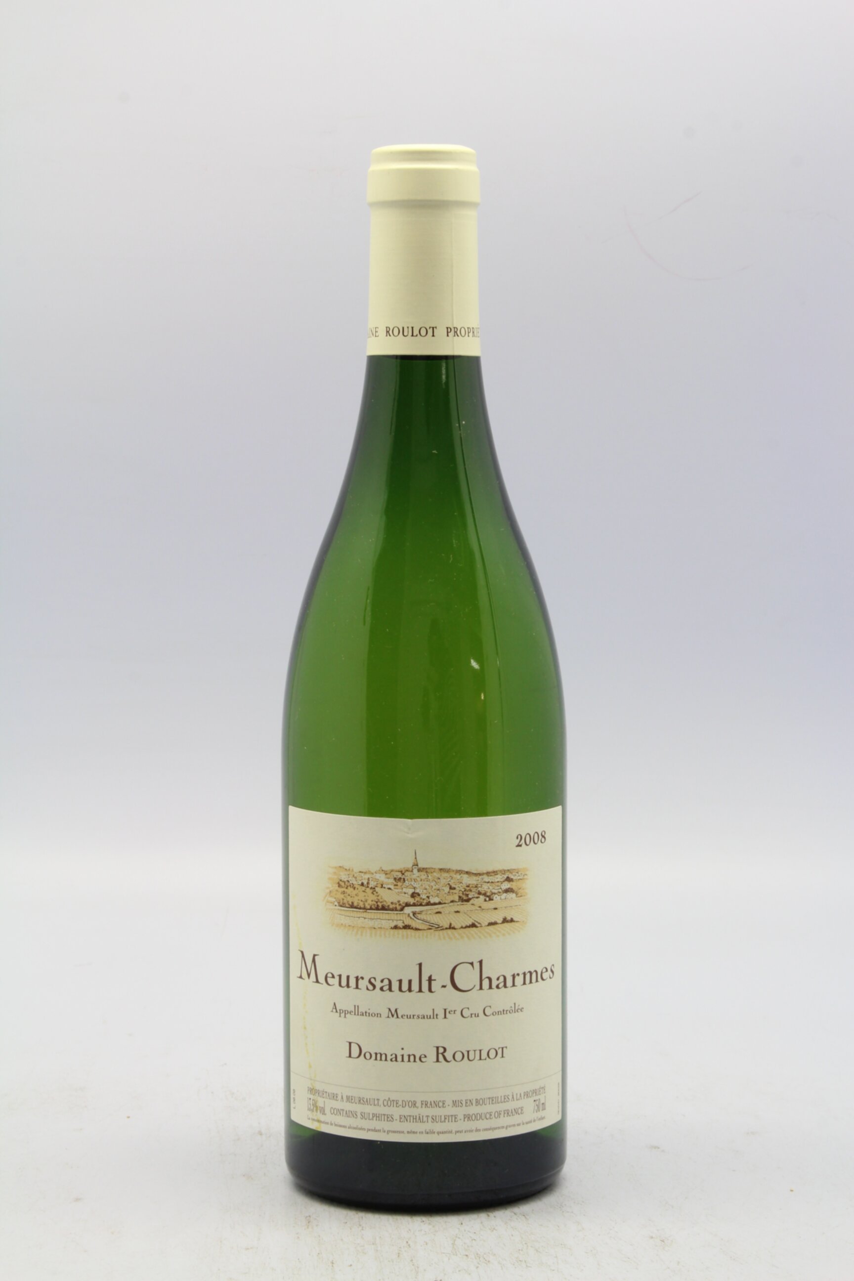 Roulot Meursault 1er cru Les Charmes 2008 - VINS & MILLESIMES