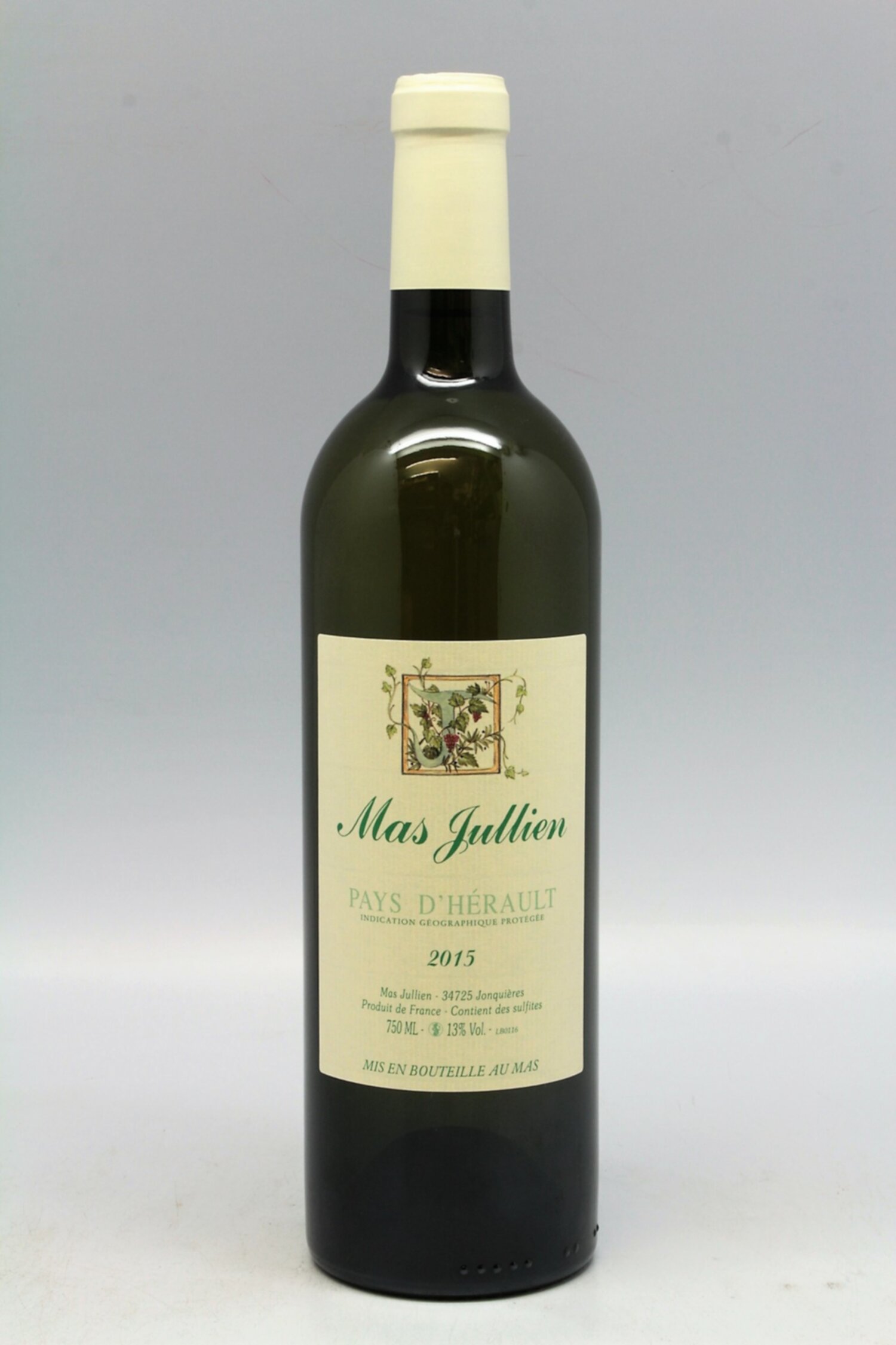 Mas Jullien 2015 blanc - VINS & MILLESIMES