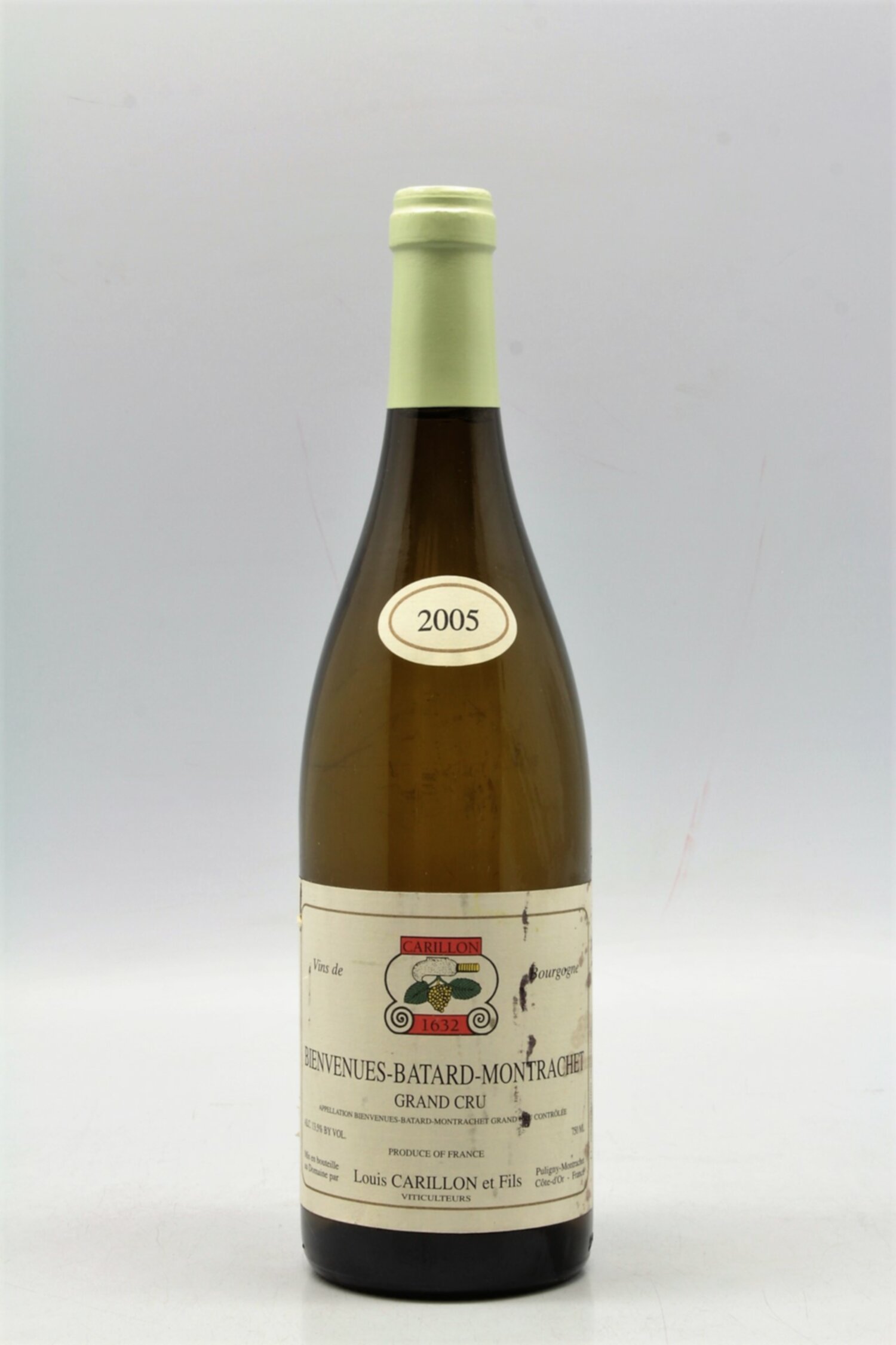 Louis Carillon Bienvenues Batard Montrachet 2005 - VINS & MILLESIMES