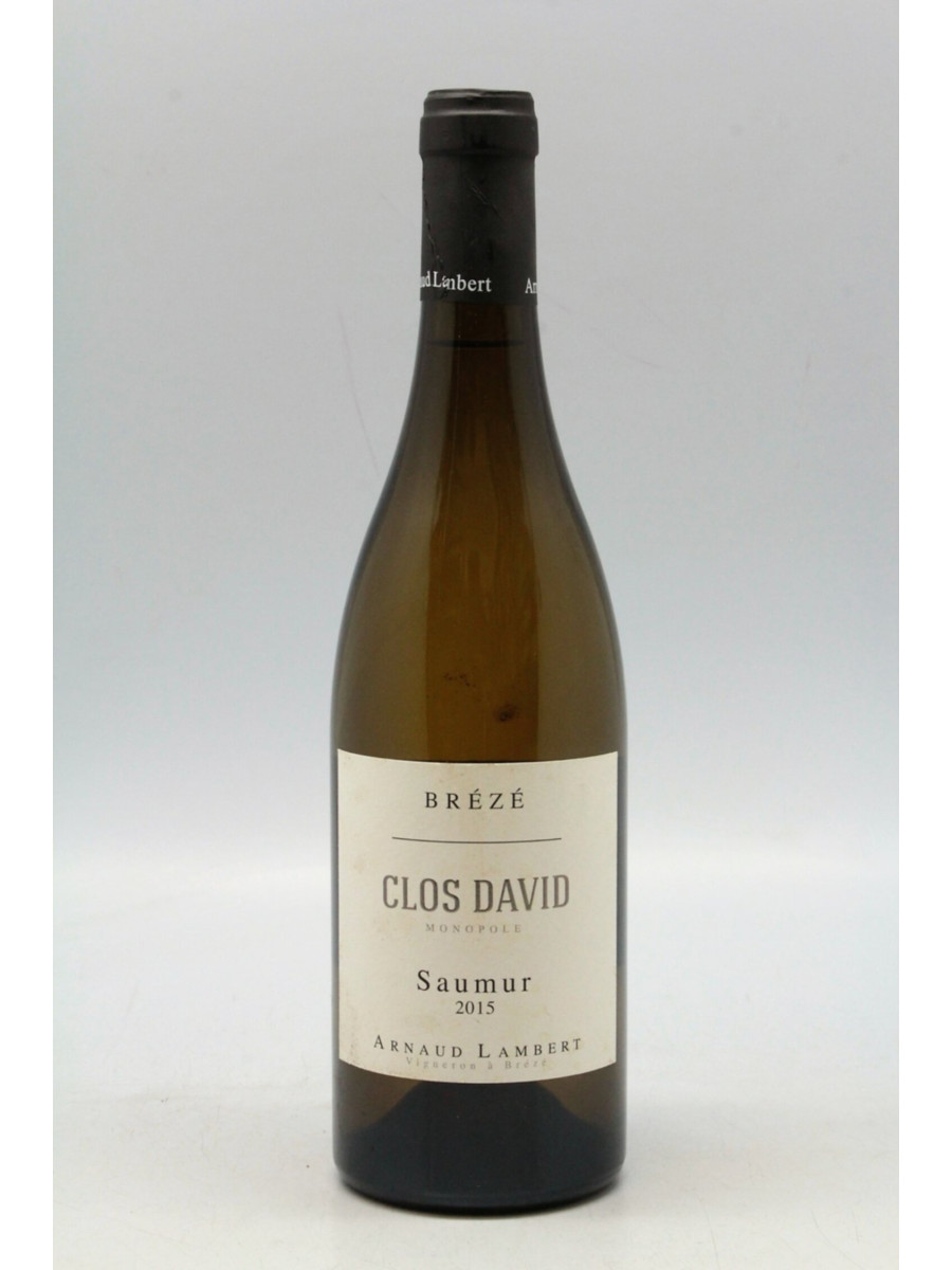 Arnaud Lambert Saumur Brézé Clos David 2015