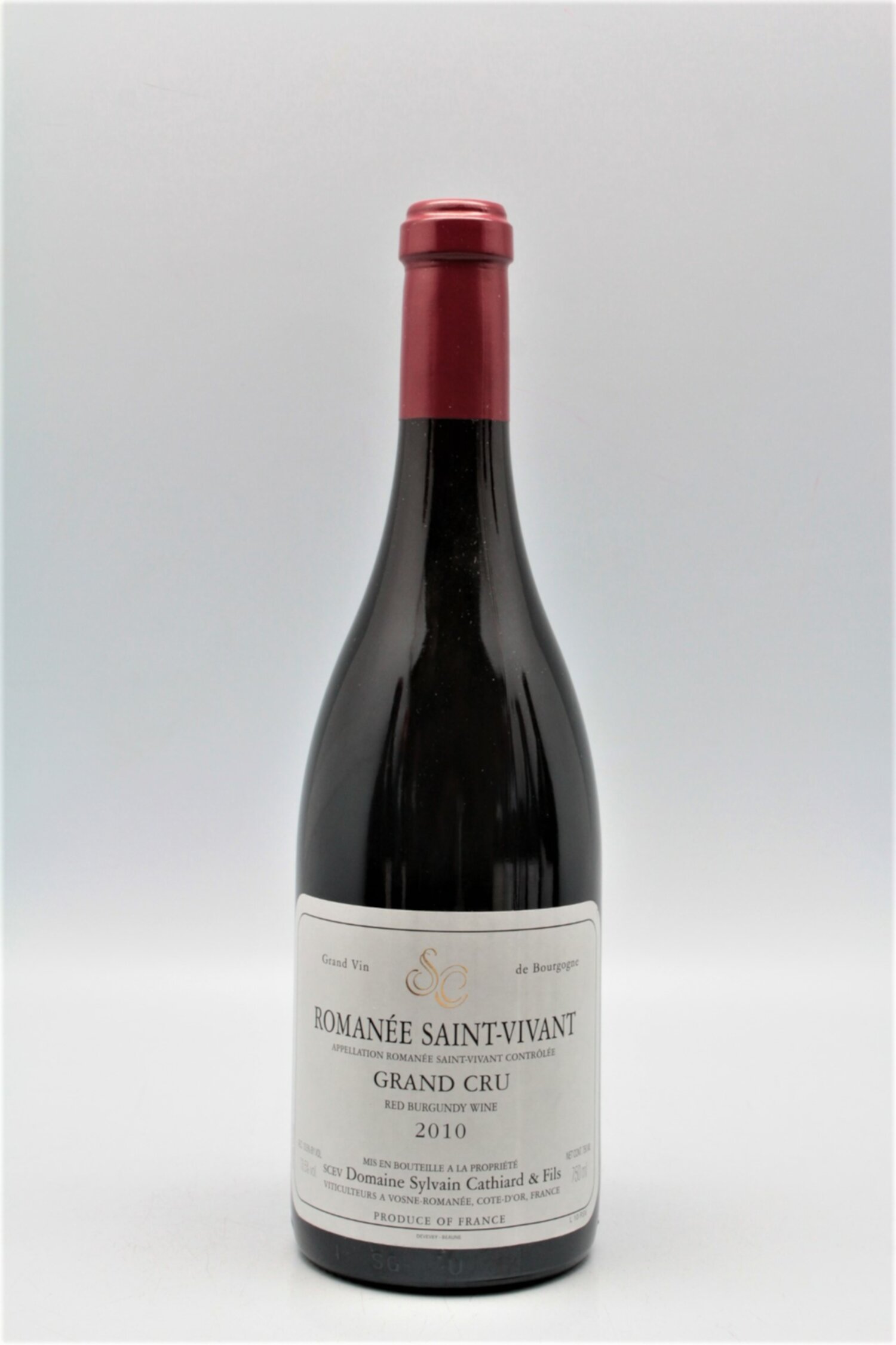 Sylvain Cathiard Romanée Saint Vivant 2010 - VINS & MILLESIMES