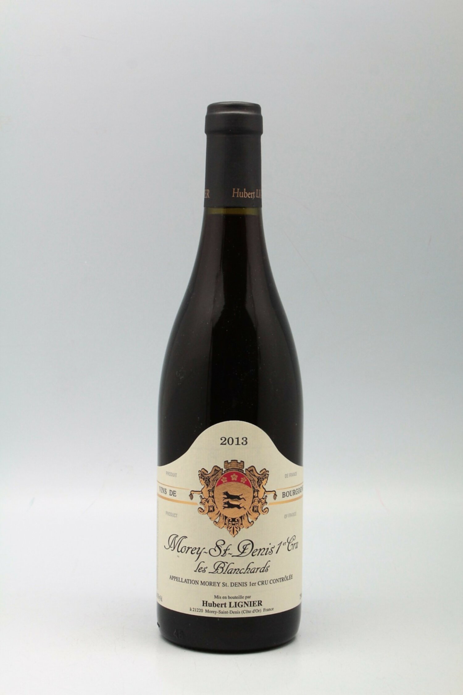Hubert Lignier Morey Saint Denis 1er cru Les Blanchards 2013 - VINS ...