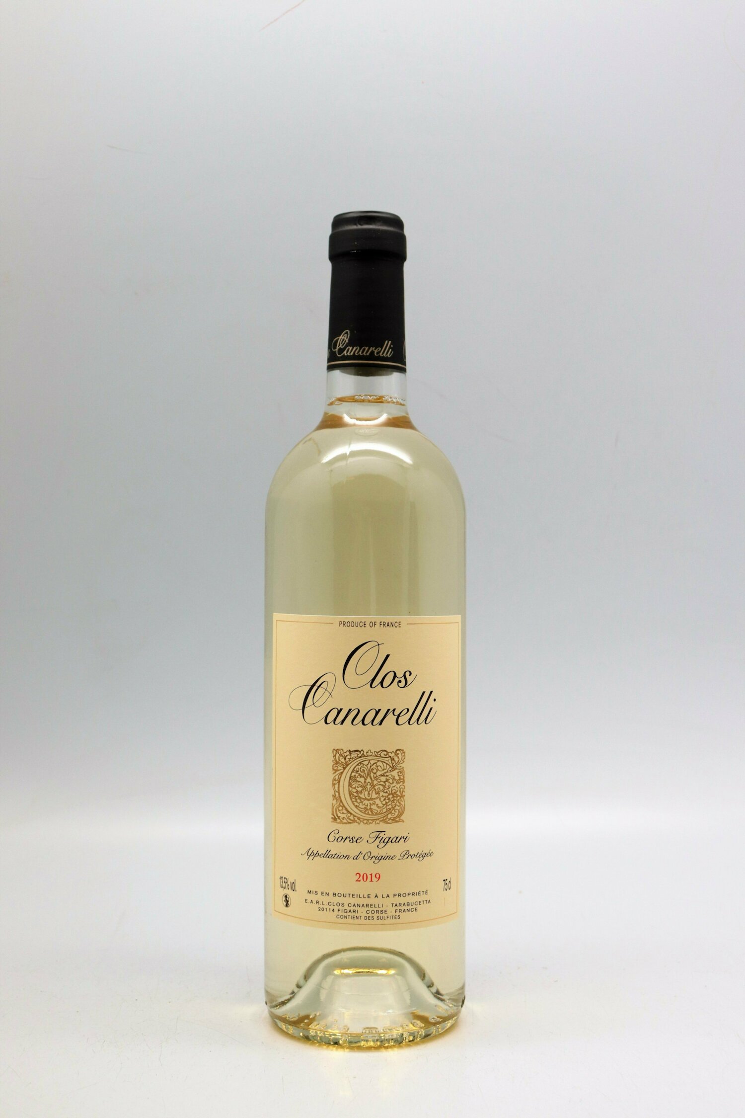 Clos Canarelli Figari 2019 blanc - VINS & MILLESIMES