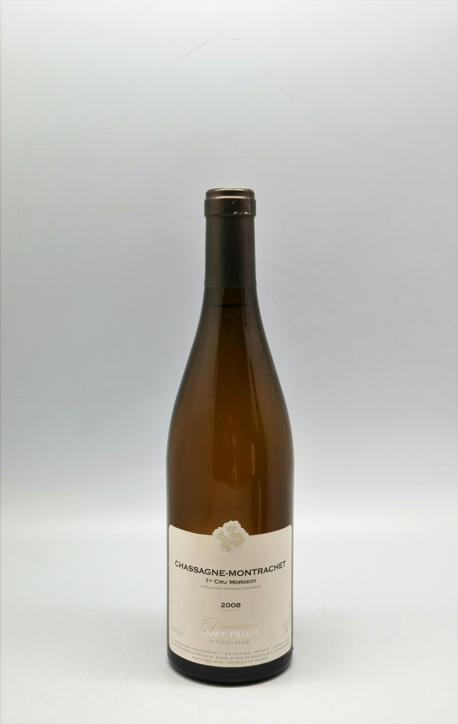 Lamy Pillot Chassagne Montrachet 1er cru Morgeot 2008 - VINS & MILLESIMES